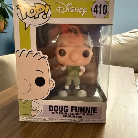 Disney | Toys | Disney Doug Funnie Pop Vinyl Figure With Green Outfit ...